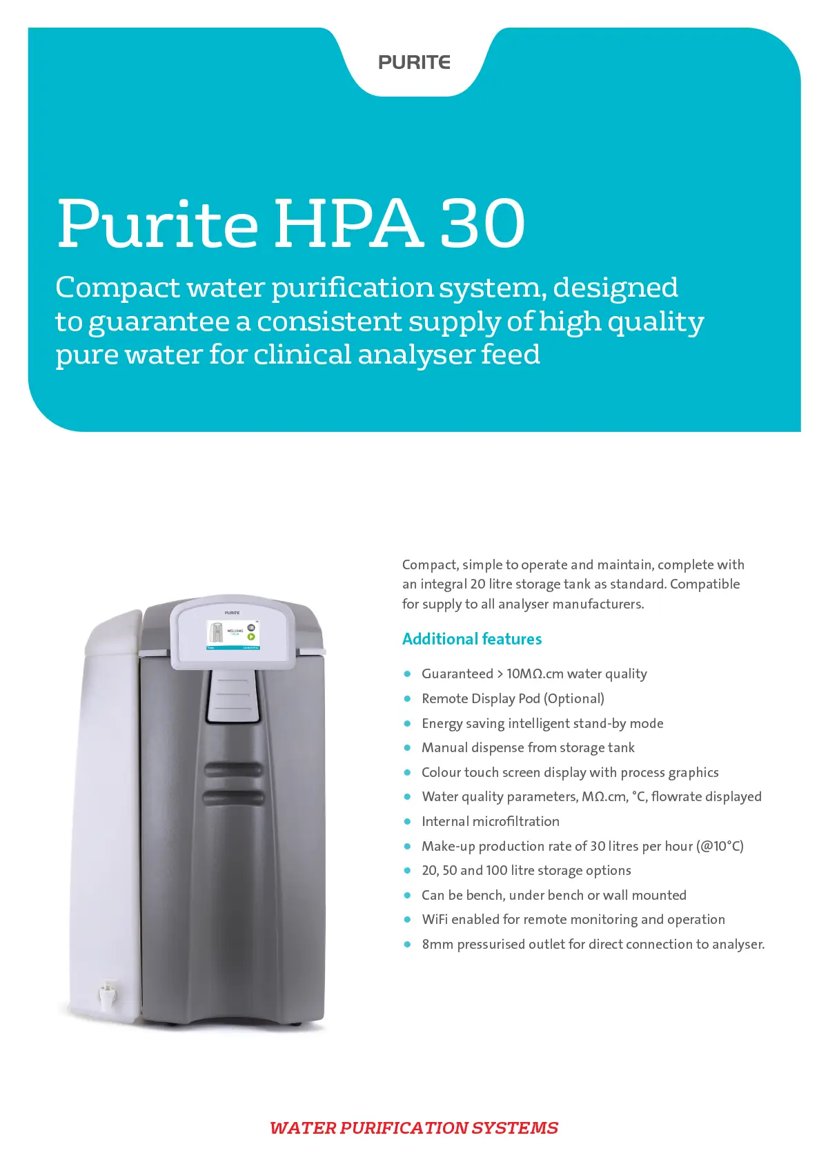 Purite HPA - Purite